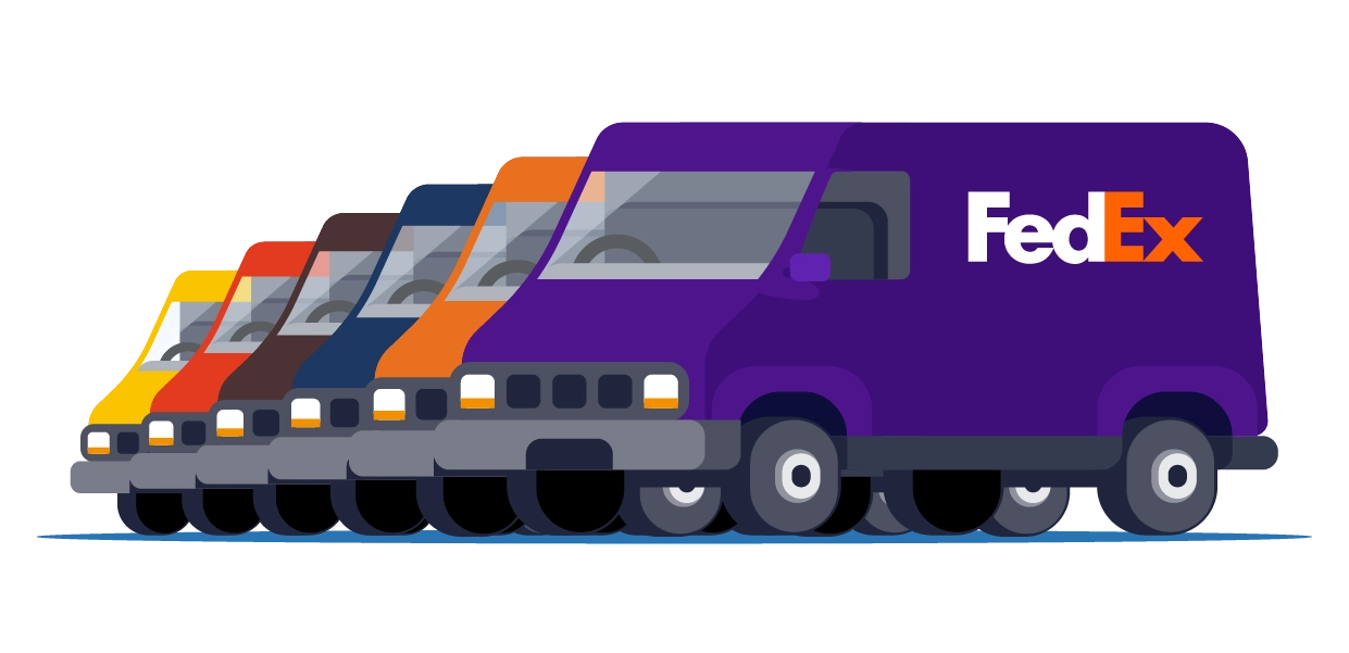 Boka och skicka med FedEx via Shiplink